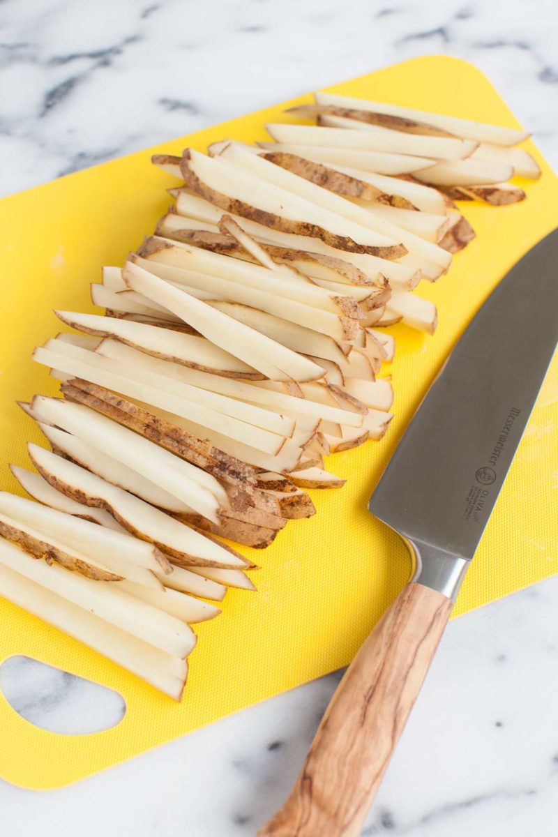 Boardwalk Fries with Roasted Garlic Aioli | Fig & Thyme